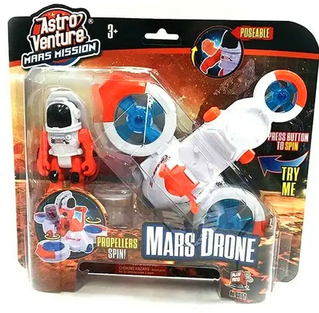 Set Astronauta Astro Venture Mision A Marte Con Drone Espacial 63152 Wabro