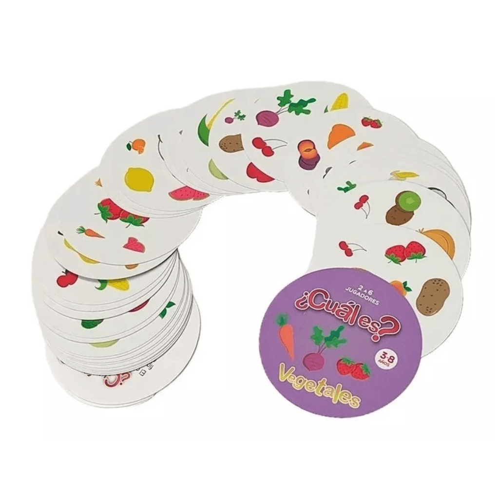 Cual Es? Juego De Coincidencias Y Memoria Vegetales Plan Z