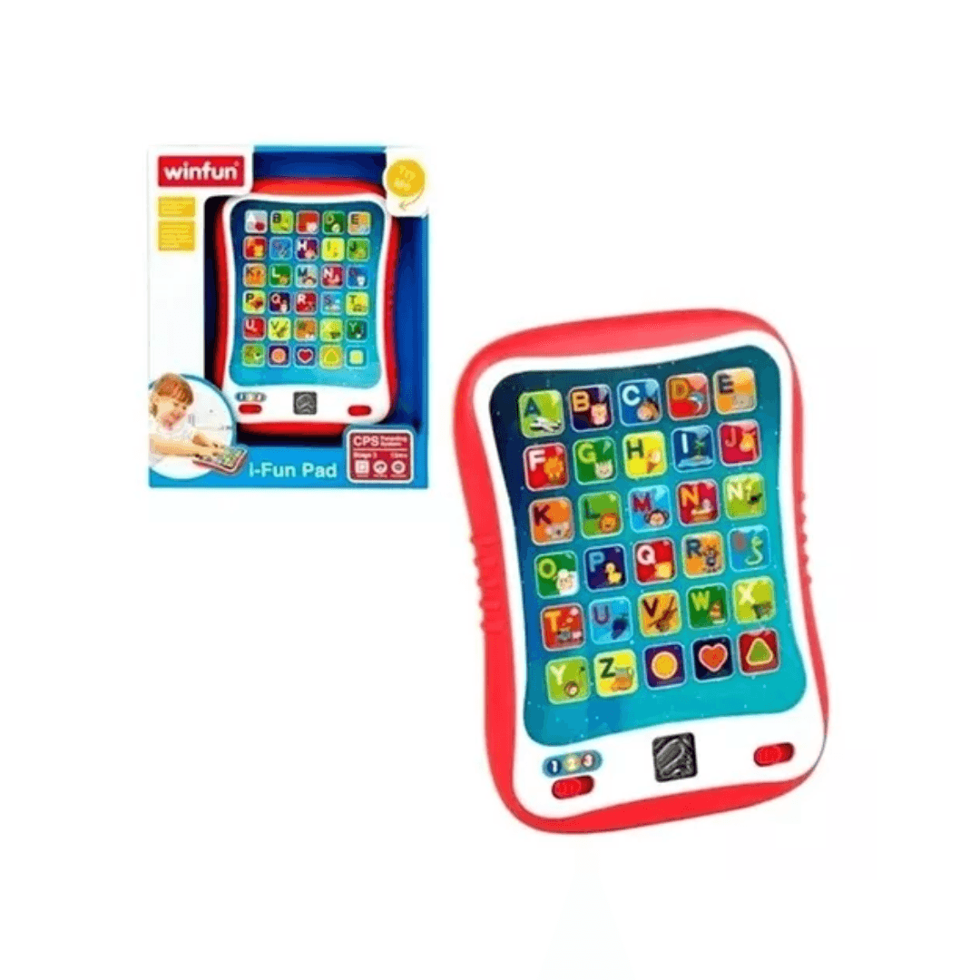 Tablet I-Fun Pad Didáctica Con Luz Y Sonido Winfun 002271