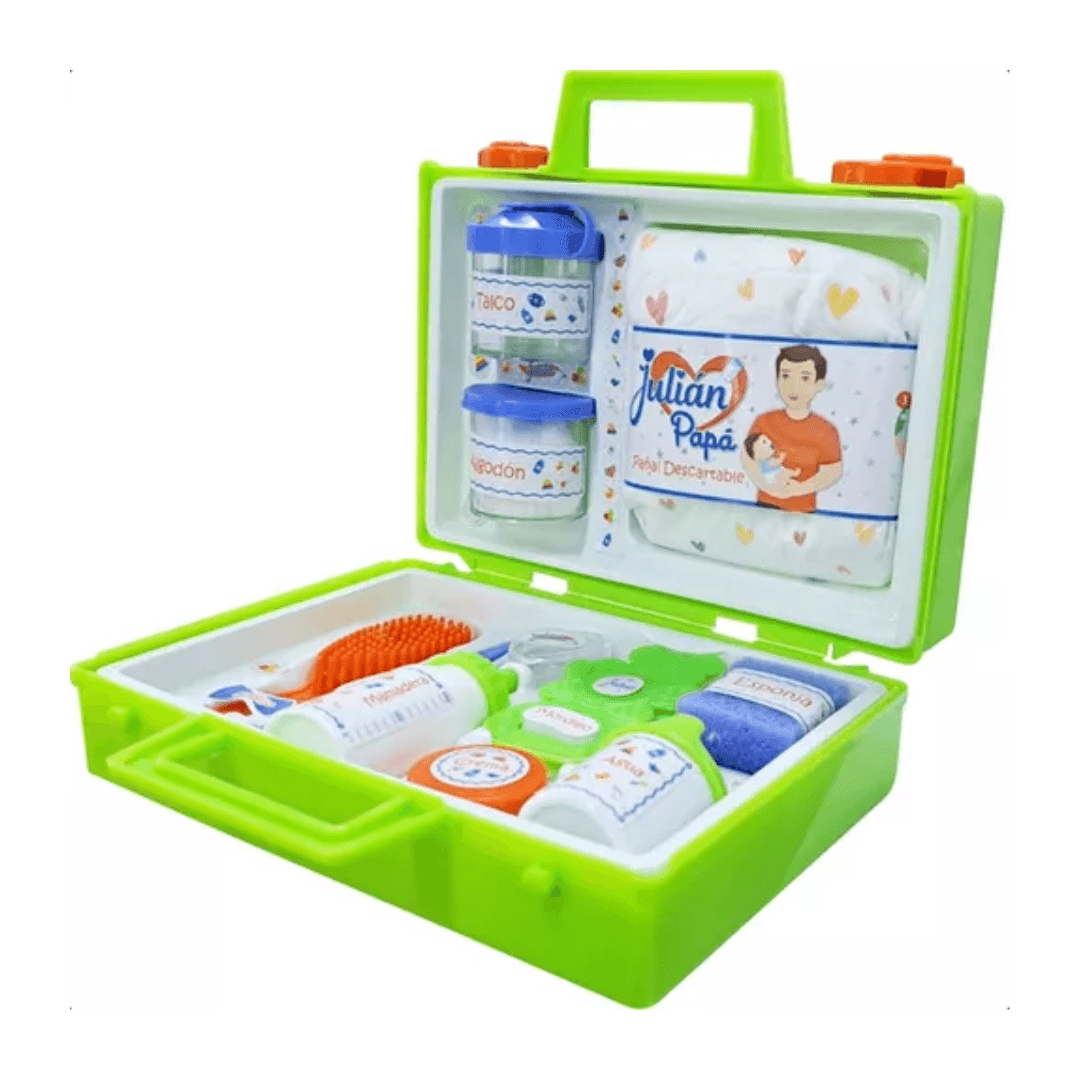 Valija Julián Papá Con Accesorios Sisjul115