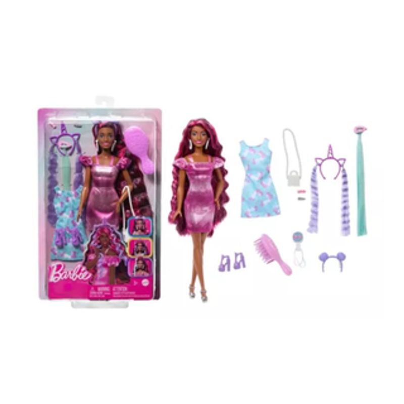 Barbie Fun and Fancy Hair - Mattel HKT95