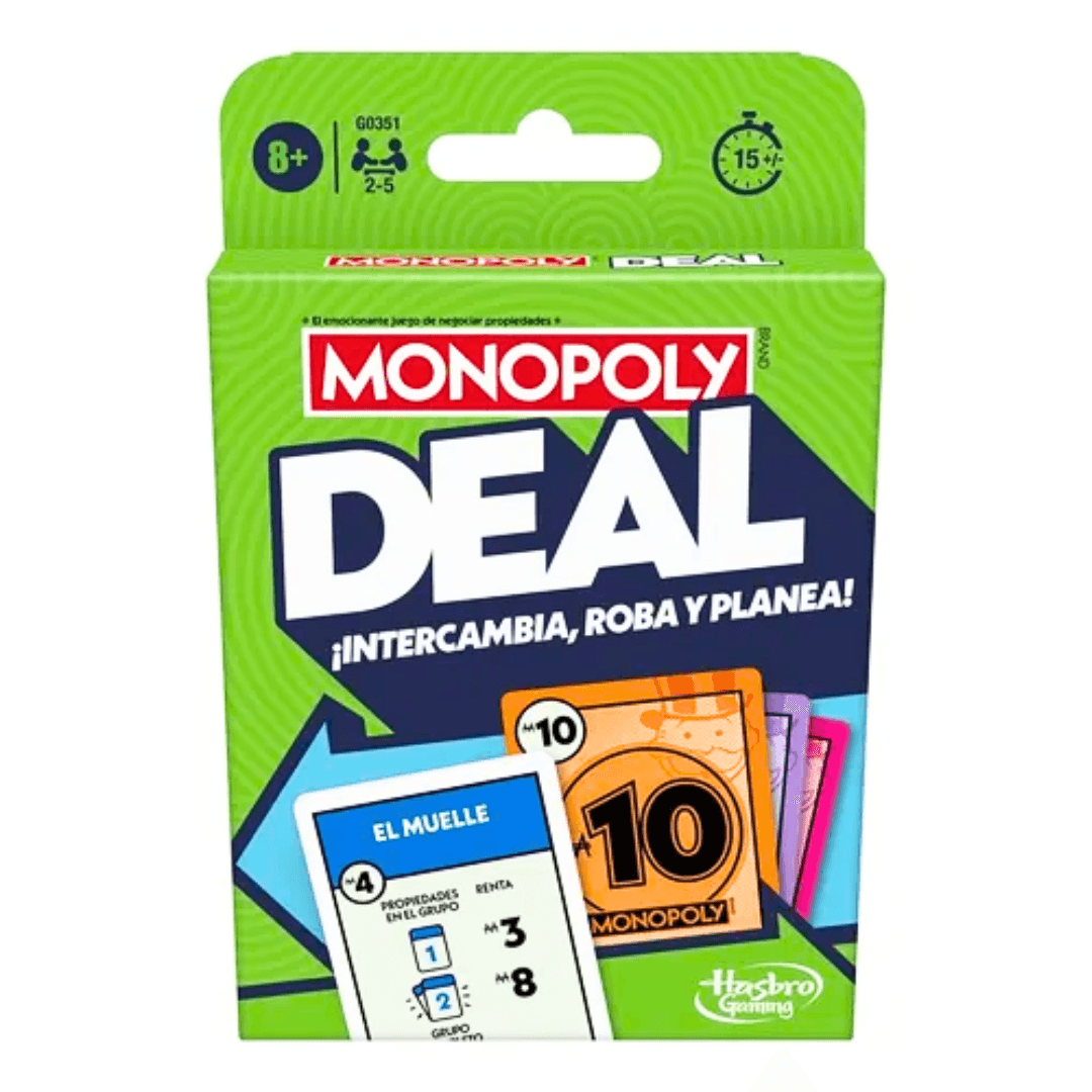 Juego de Cartas Monopoly Deal Hasbro - G0351