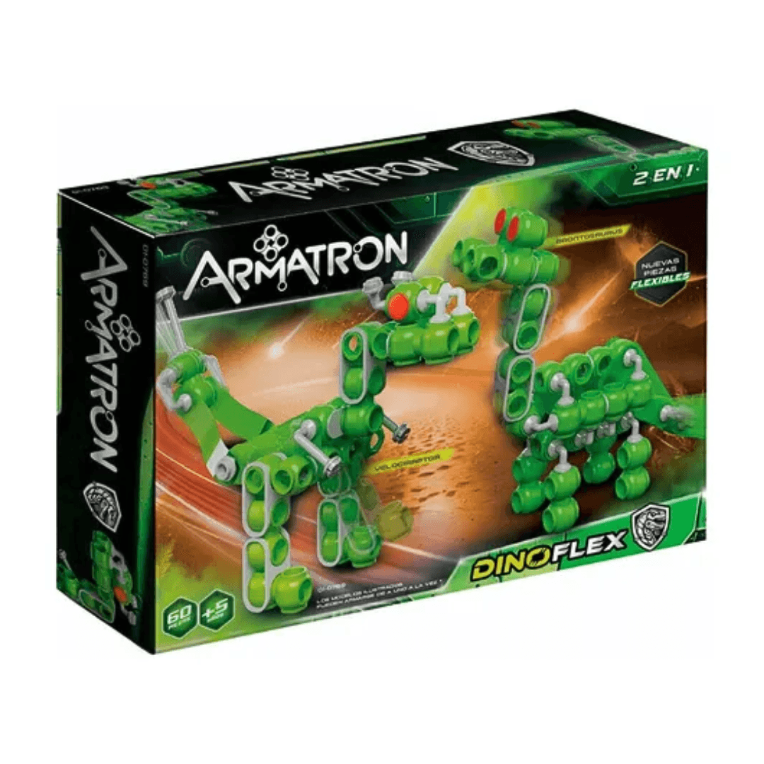 Armatron Set de Construcción Dinoflex 2 En 1 01-0769