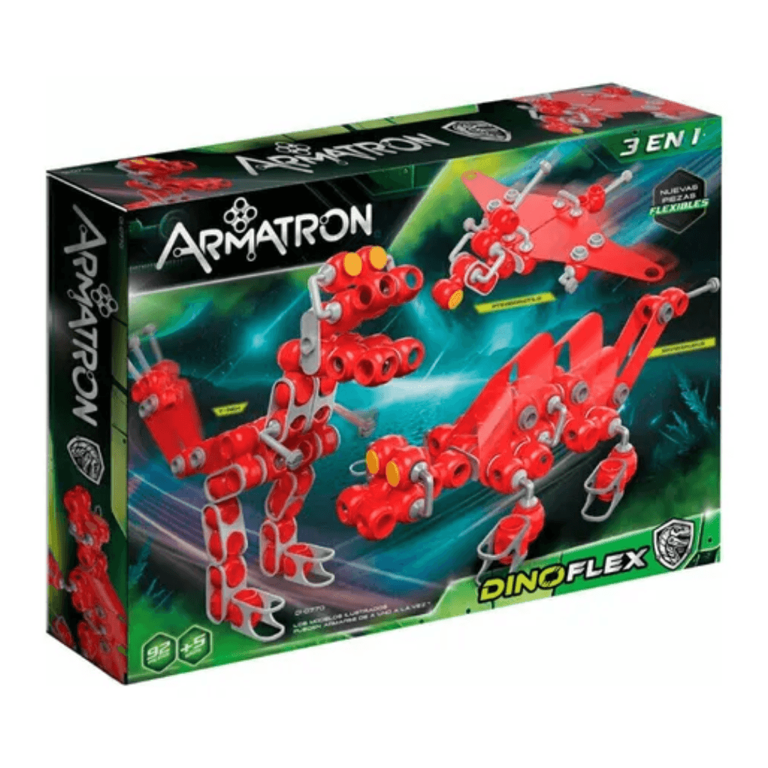 Armatron Set de Construcción Dinoflex 3 en 1 01-0770